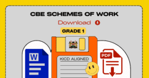 Grade 1 Schemes of Work – CBC Term 1, 2, 3 | Free 2026